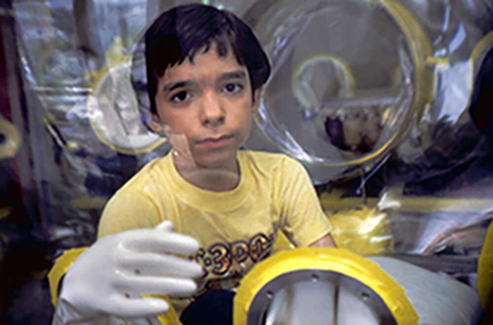The sad story of the bubble boy