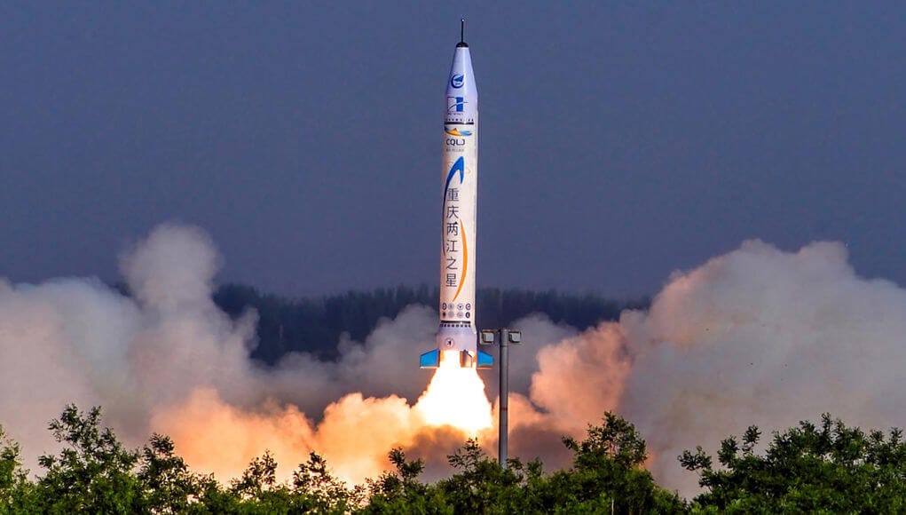 China launches the country's only solid-fuel rocket - The Eastern Herald