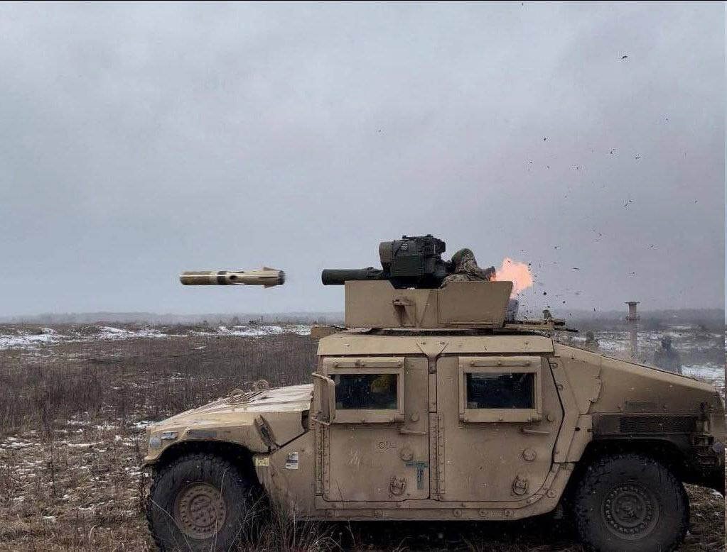 Armed with the armed forces appeared ATGM TOW-2B