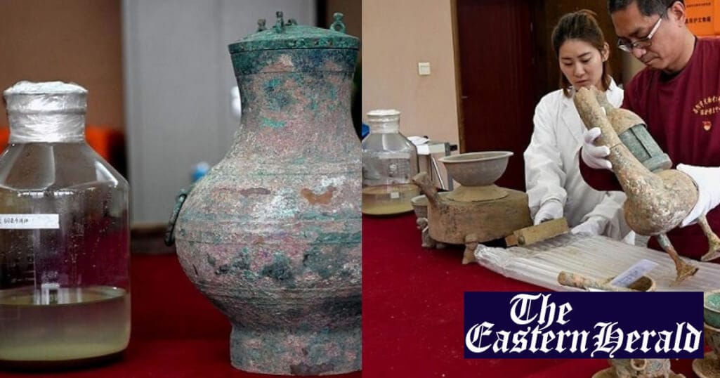 In the ancient Chinese tomb found the "elixir of immortality", Han Dynasty
