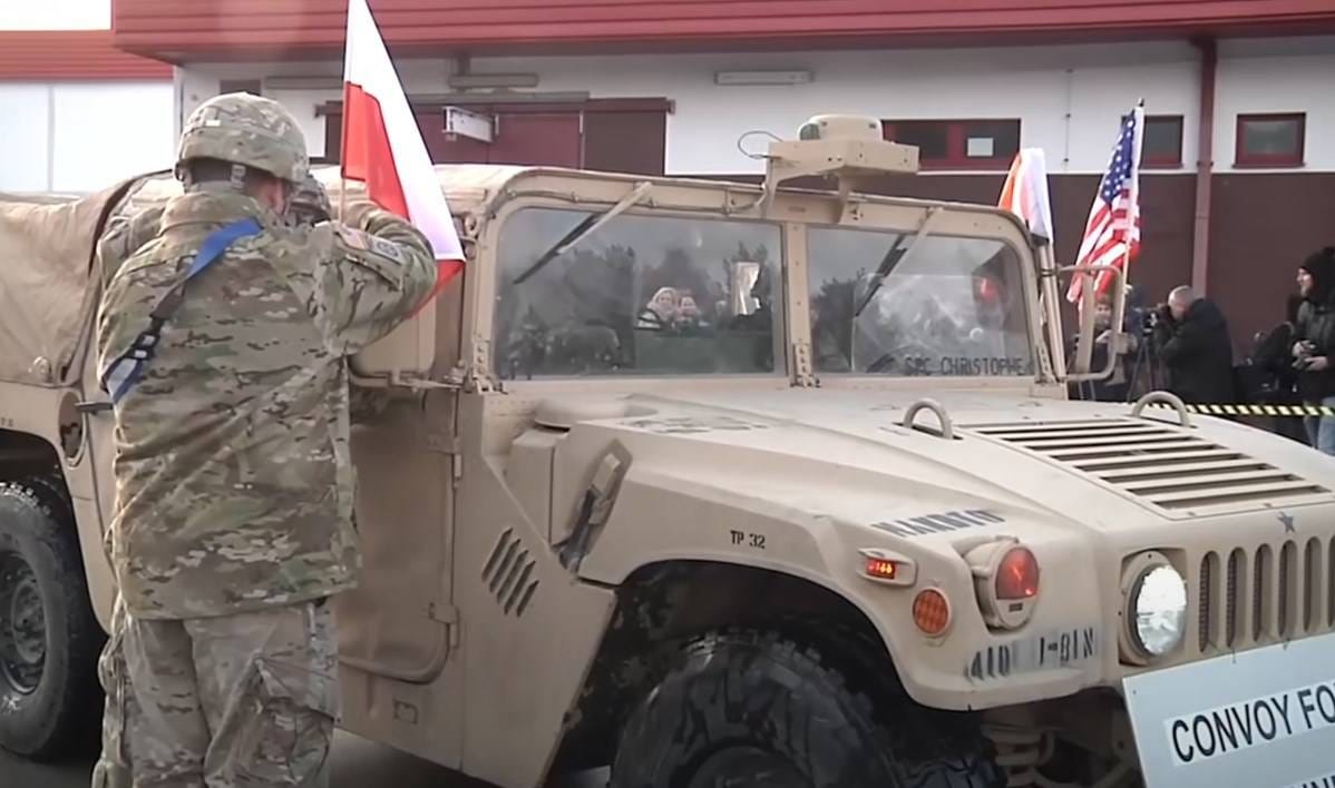 Tomorrow, the first permanent US Army garrison will be deployed in Poland.