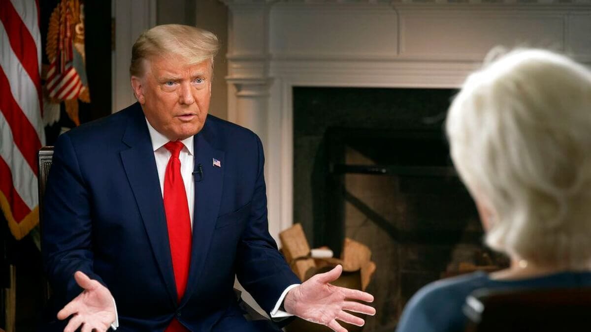 Trump walks out of interview and CBS responds by posting his video