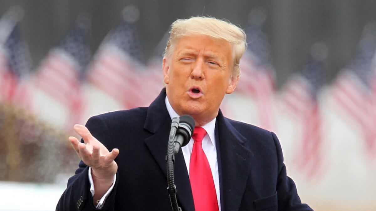Trump in farewell speech promised to pray for Biden's success