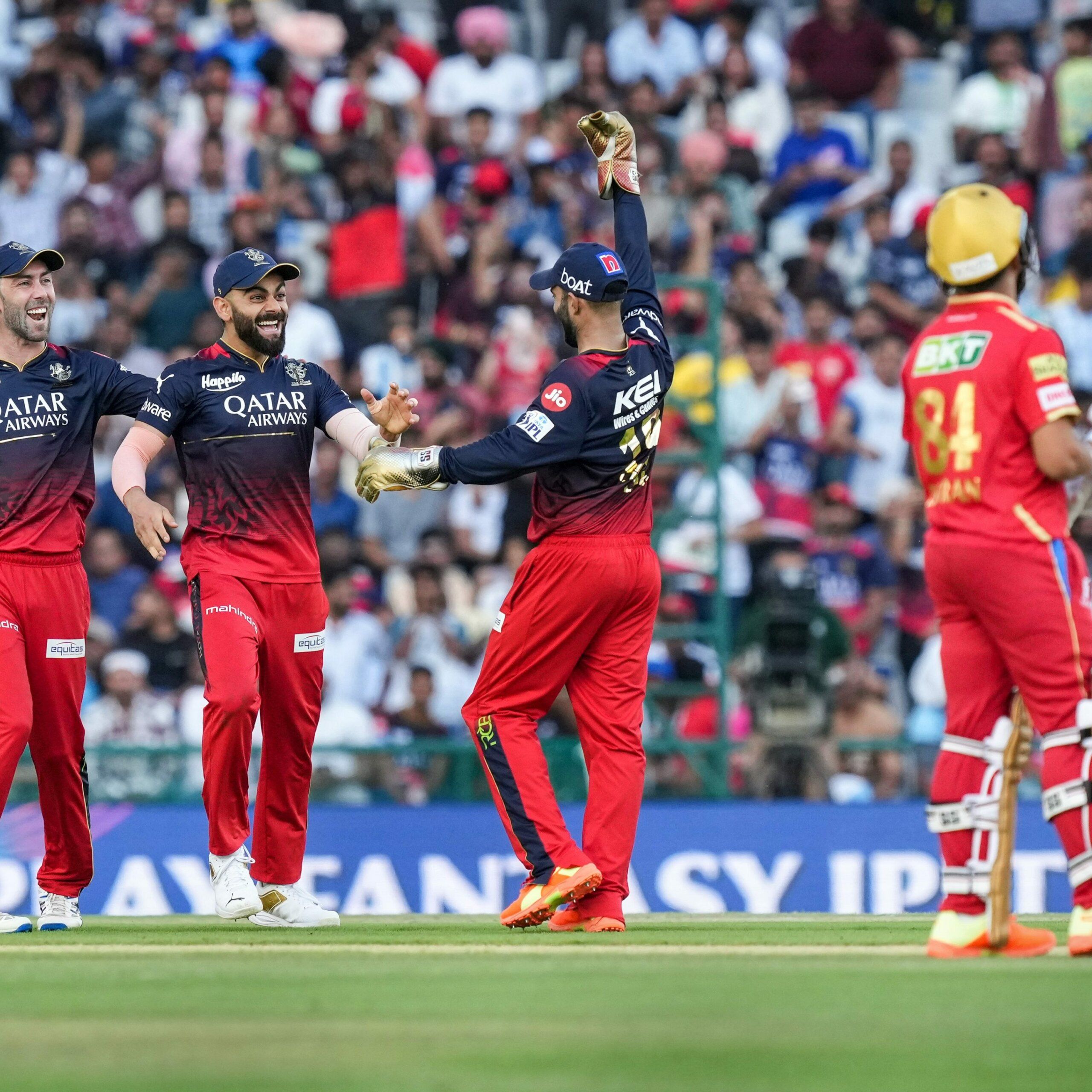 RCB Vs PBKS: Duplessis and Kohli's brilliant batting, RCB beat Punjab ...