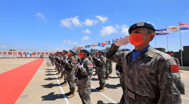 China becomes an important force in UN peacekeeping operations