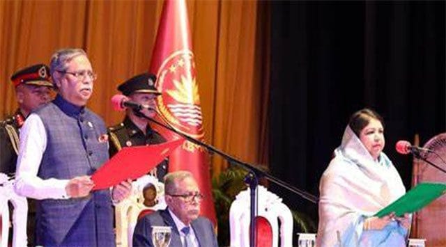 Mohammed Shahabuddin sworn in as the new President of Bangladesh