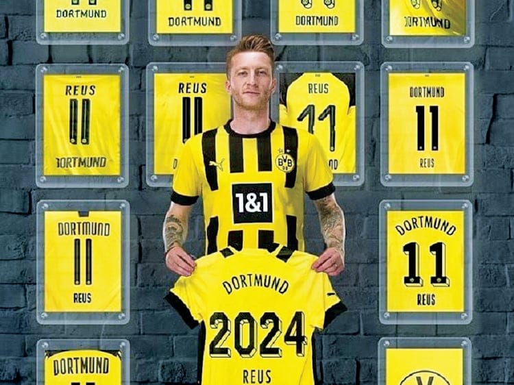 Borussia Dortmund extends Marco Reus's contract