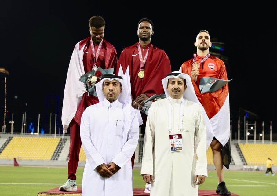 Qatar Athletics won 5 new medals and topped the West Asian Championship ...