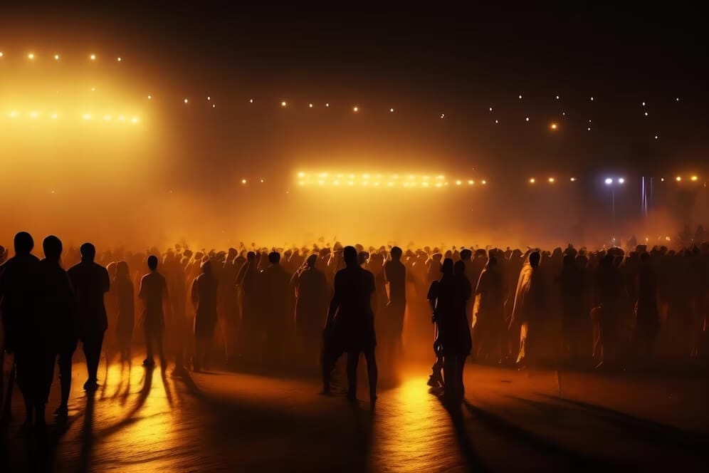 Named methods of safety during the riots to the crowd